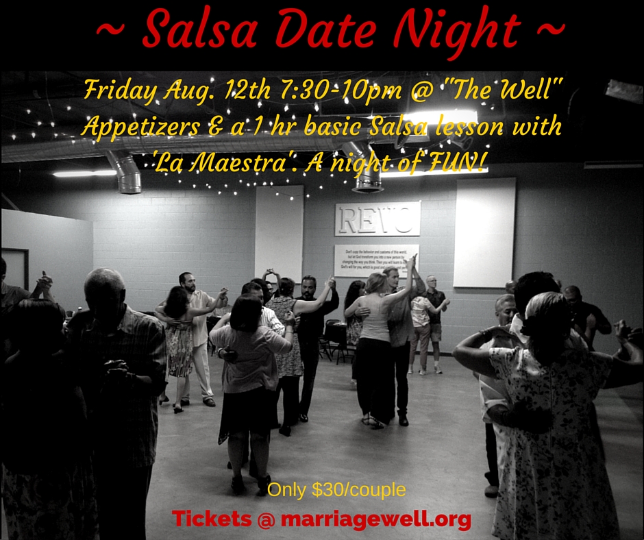Salsa Date NightMarriageWell